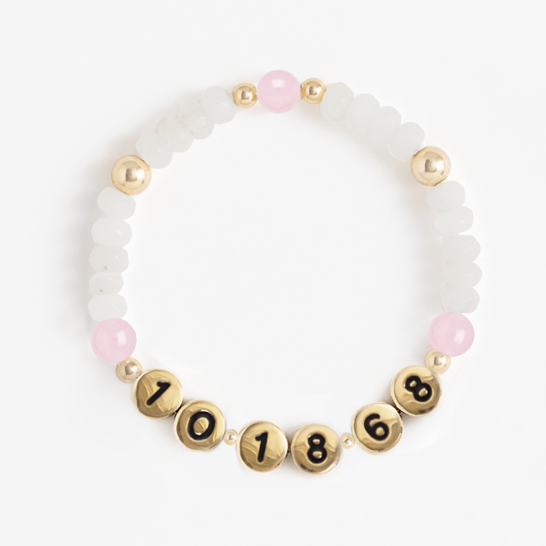 The October Bracelet (Pink Tourmaline) – Names For Good