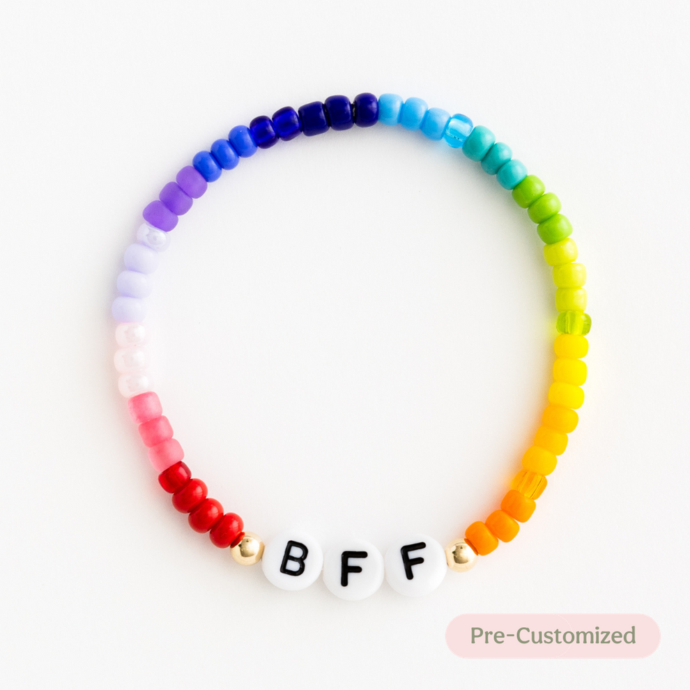 PRE-MADE Rainbow Sprinkle – Names For Good